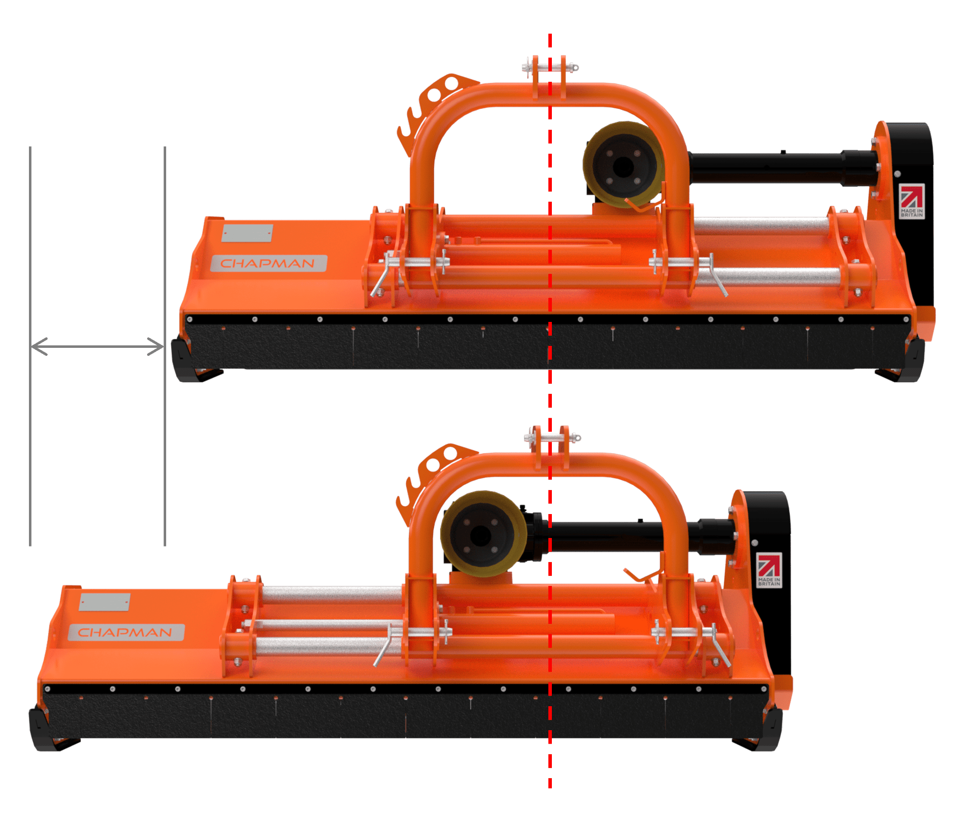 Compact Tractor Flail Mower - Chapman Machinery
