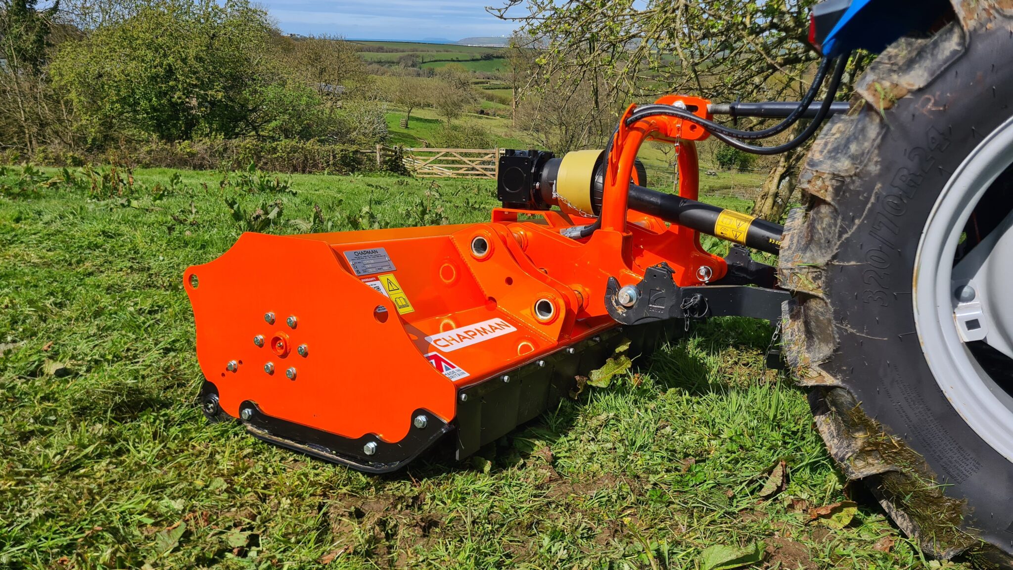 Compact Tractor Flail Mower - Chapman Machinery