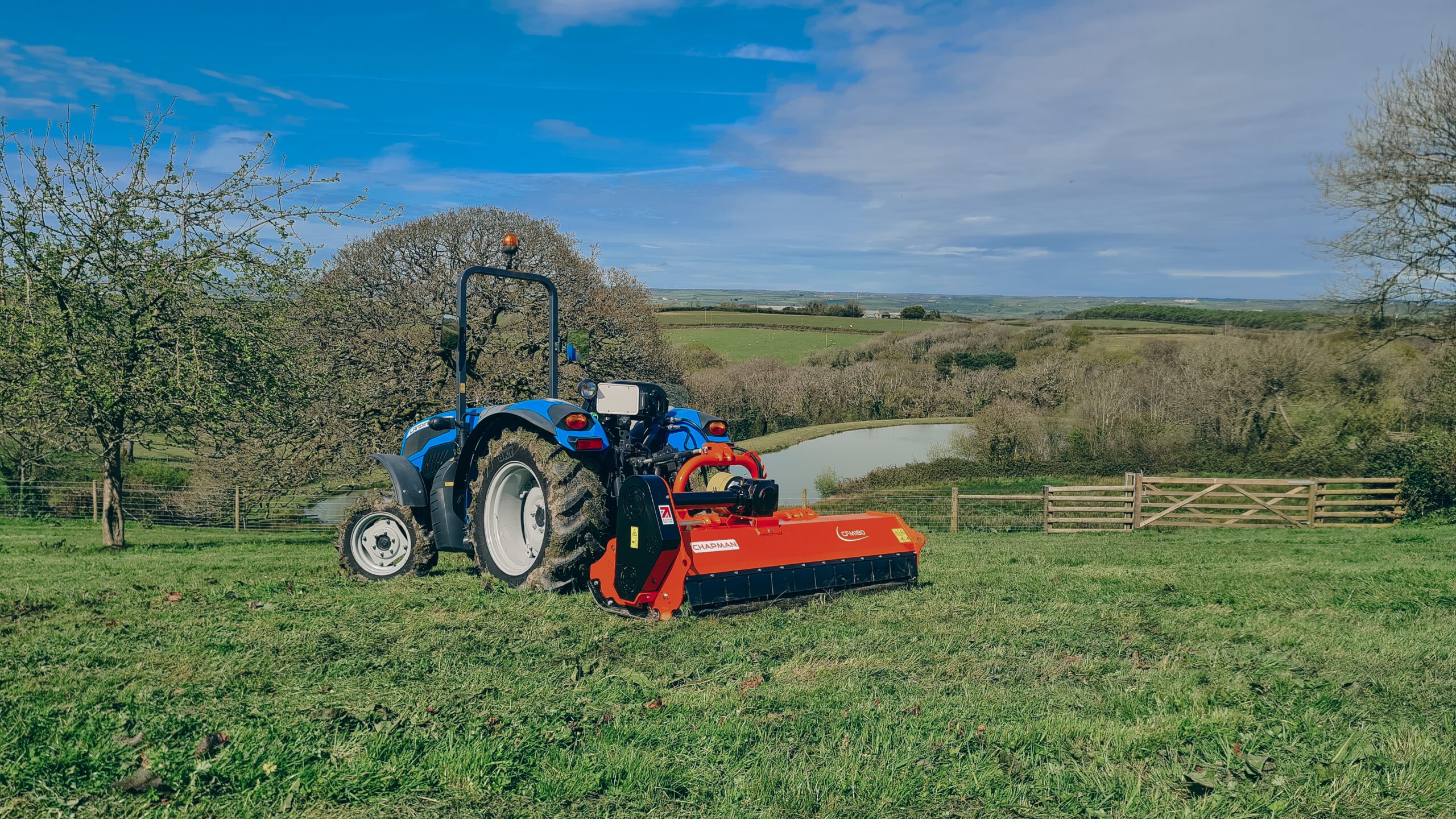 Compact Tractor Flail Mower - Chapman Machinery