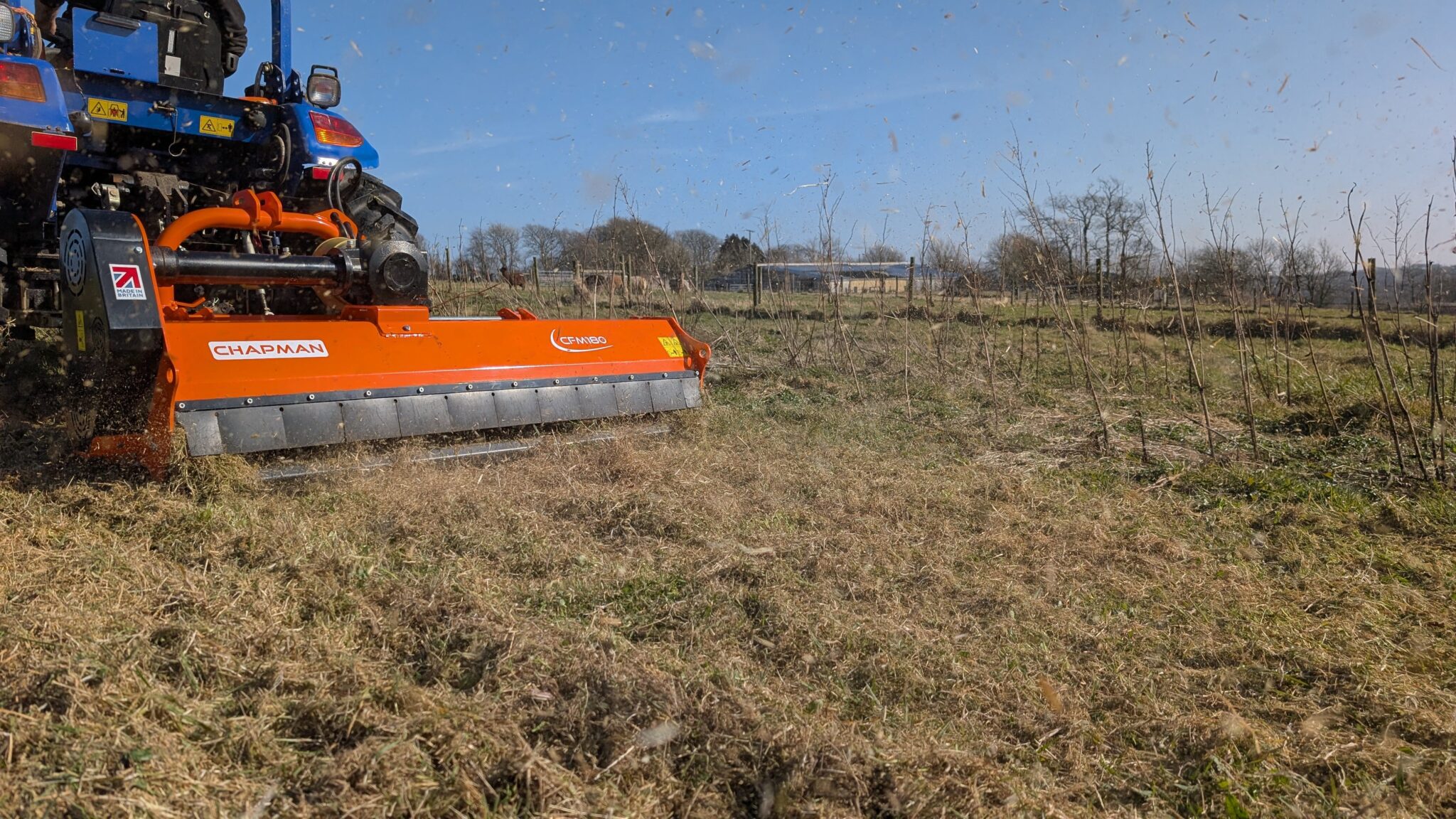 Compact Tractor Flail Mower - Chapman Machinery
