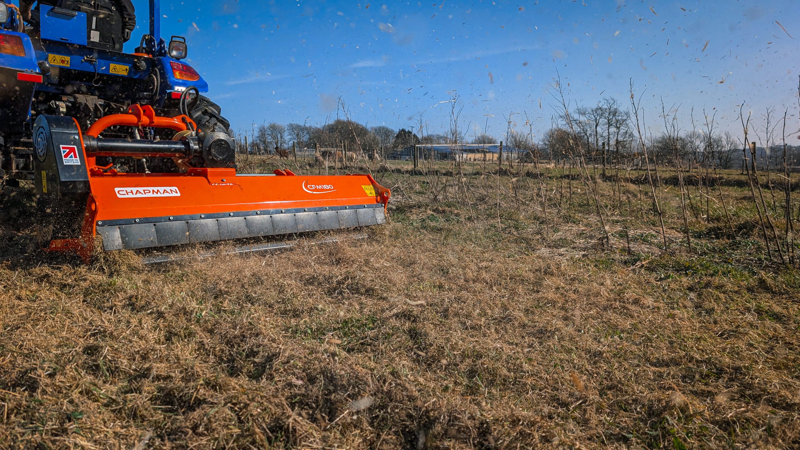 Compact Tractor Flail Mower - Chapman Machinery