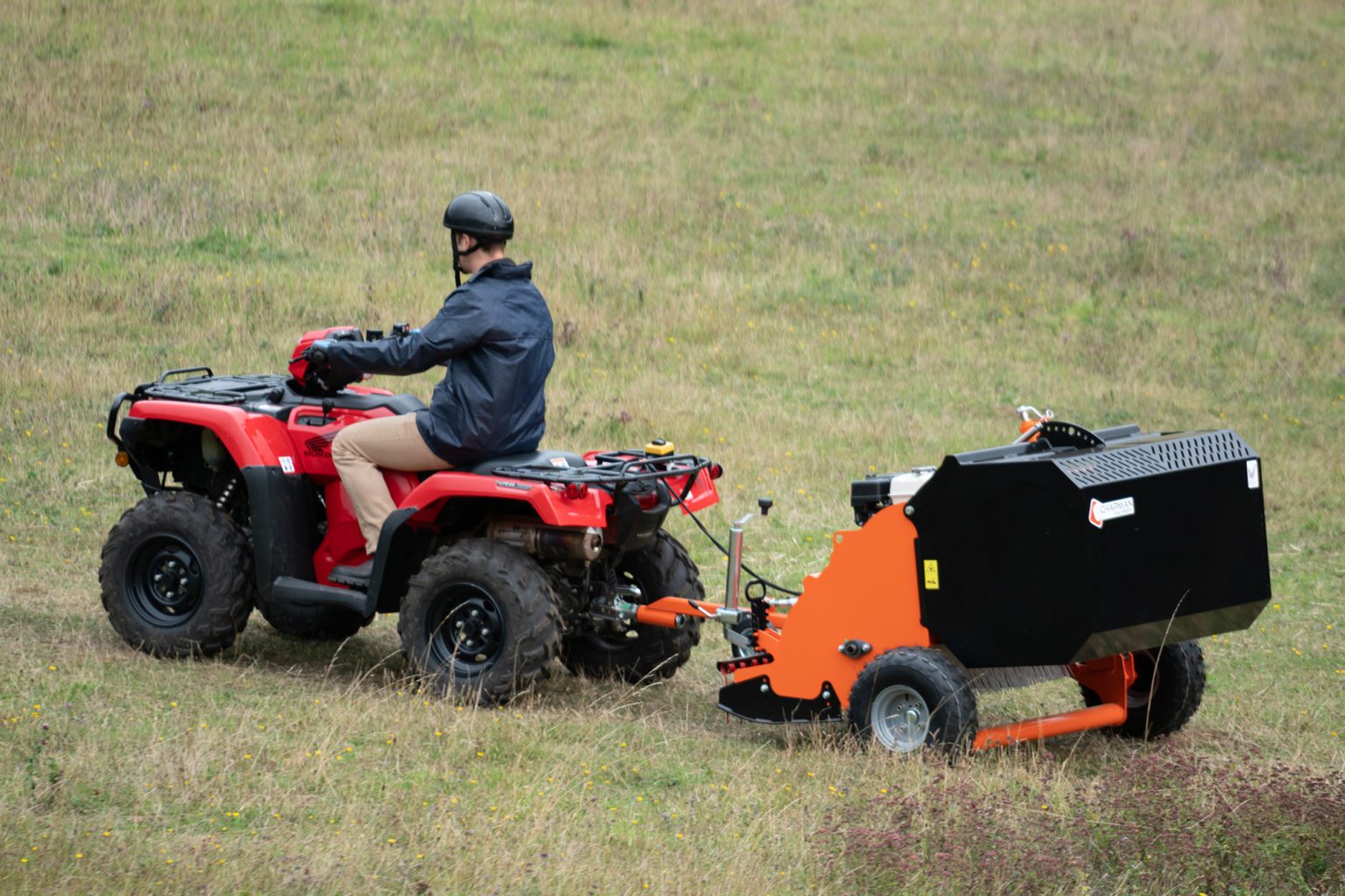 Paddock Sweeper PC120 - Chapman Machinery
