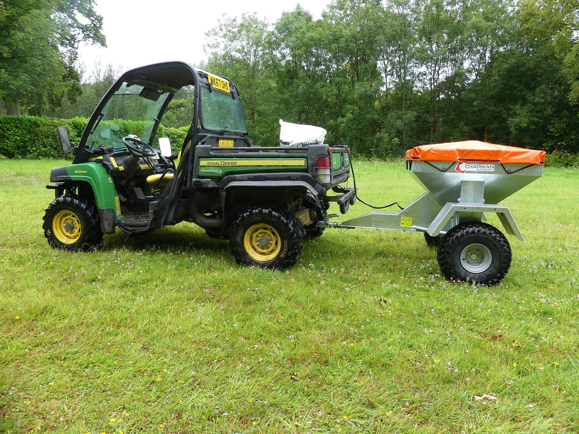 Trailed Game Feeder TGF350 - Chapman Machinery