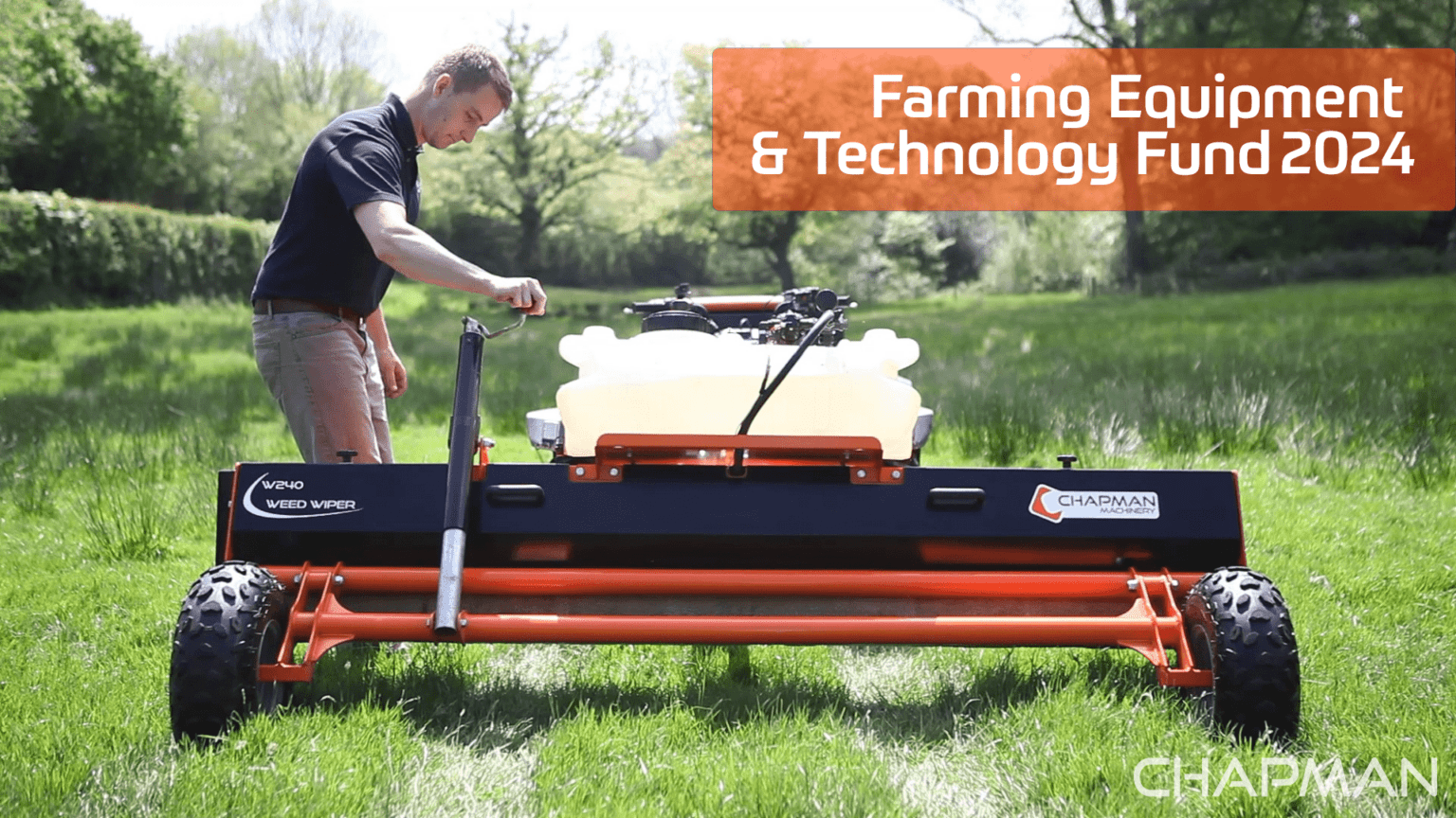 Weed Wiper W240 - Chapman Machinery