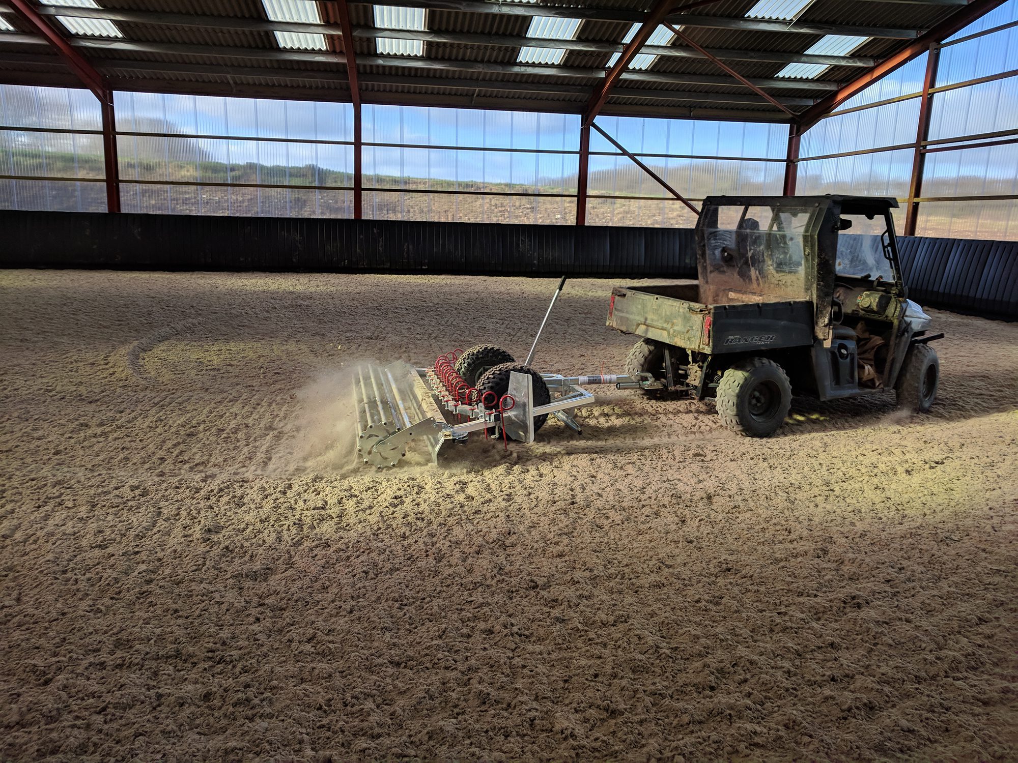 Arena Leveller | Effortless Levelling your Equine Arena - Chapmans