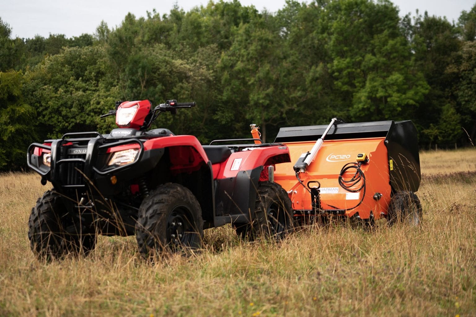 Paddock Sweeper PC120 - Chapman Machinery