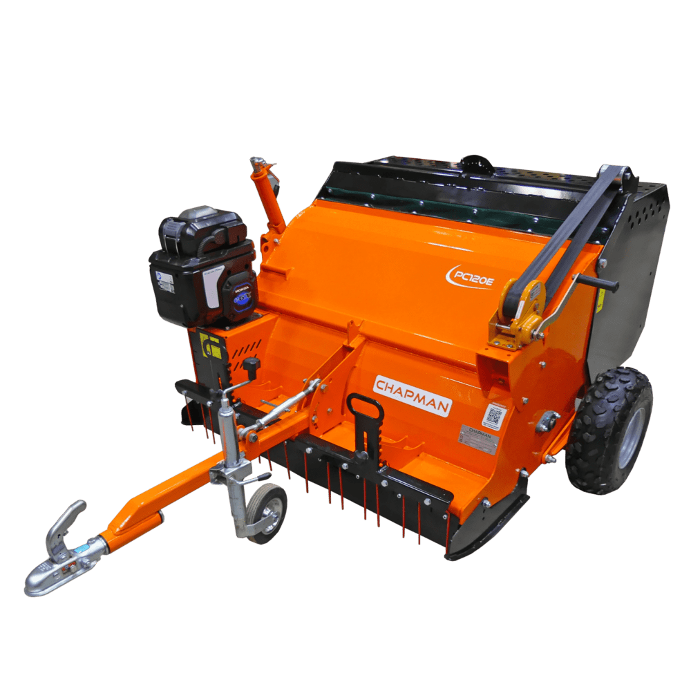 PC120E Electric Paddock Cleaner - Chapman Machinery