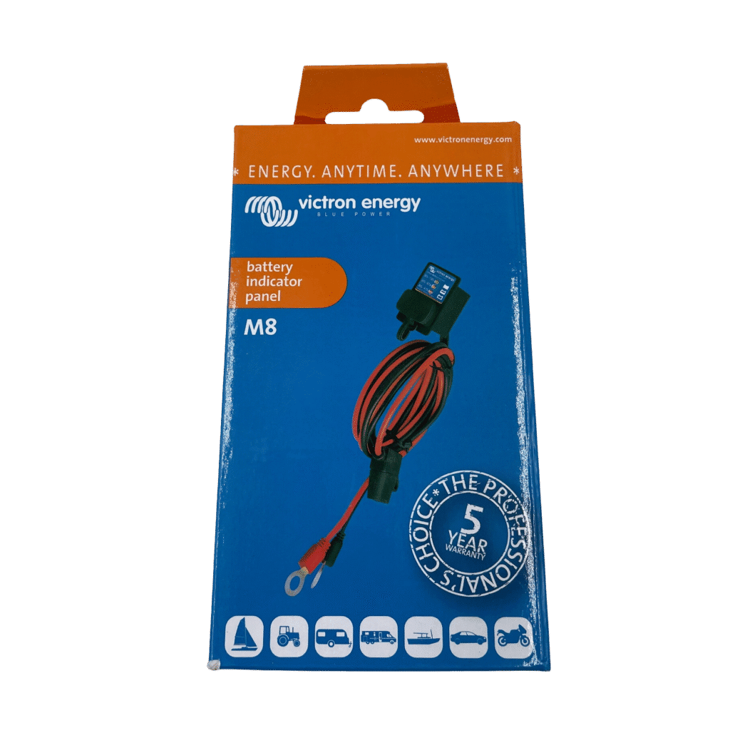 VICTRON ENERGY BATTERY INDICATOR PANEL, PANEL MOUNT, BLUE - Chapman ...